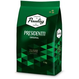 Grain coffee PAULIG Presidentti Original, 1kg - Delivery Worldwide
